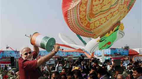 Narendra Modi inaugurates International Kite Festival in Gujarat ...