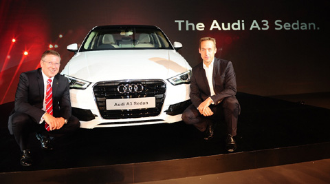 Audi launches A3 sedan priced at Rs 22.95 lakh | Auto & Travel News ...