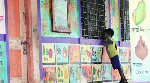 Malin school wears a deserted look on I-Day eve | Pune News - The ...