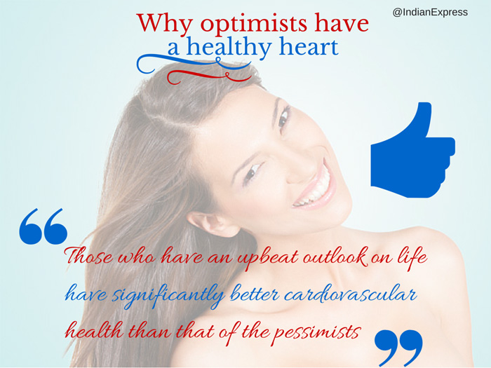 Be optimistic to have a healthy heart