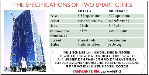 Two of Modi’s pet projects vie for ‘first smart city’ tag | Ahmedabad ...
