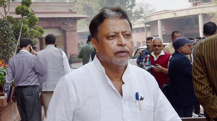 Mukul Roy, out of everything, including eye contact | Political Pulse News - The Indian Express
