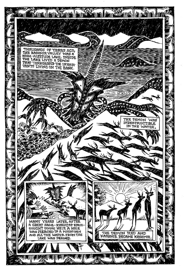 Kashmiri cartoonist Malik Sajad’s graphic novel, Munnu, unveils life in ...