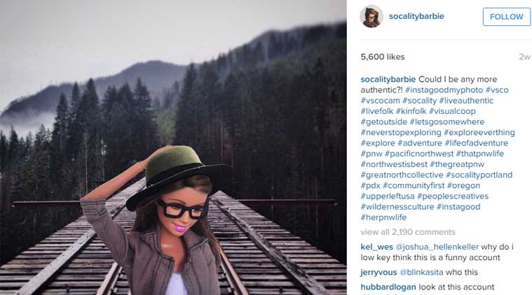 ‘Socality Barbie’ is far more #authentic at Instagram than any of us ...
