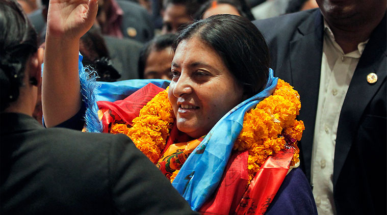 Nepal’s new president Bidhya Bhandari- Mother Courage will be tested ...