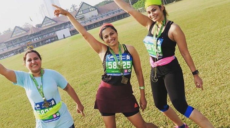 Arshad Warsi’s wife Maria Goretti completes ‘half marathon’ | Bollywood ...
