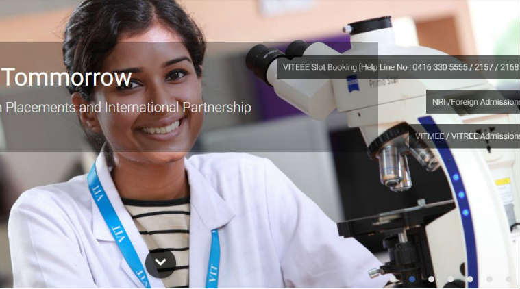 VITEEE 2016: Book your slot @vit.ac.in | Education News - The Indian ...