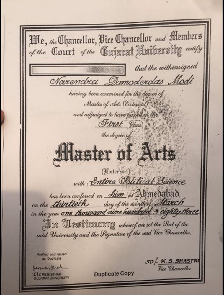 War of words erupts between AAP and BJP over PM Modi’s degrees ...