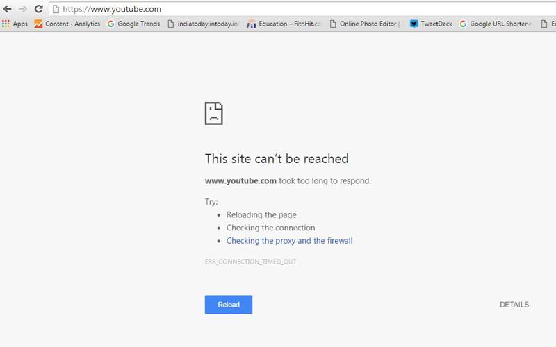 Is YouTube down again | Technology News - The Indian Express