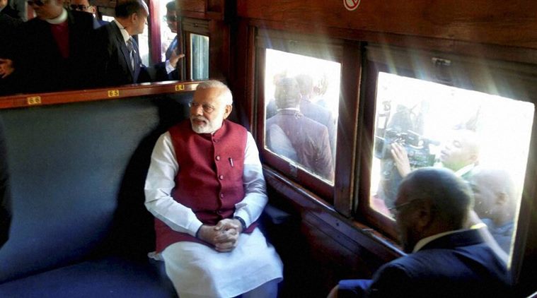 PM Modi retraces Mahatma Gandhi’s train journey in South Africa | India ...