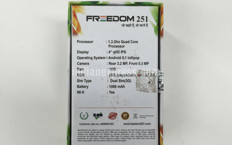 Freedom 251 review: At Rs 251, Ringing Bells manages to surprise ...