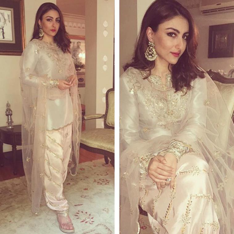 Desi swag: Neha Dhupia and Soha Ali Khan look unbelievably good in ...