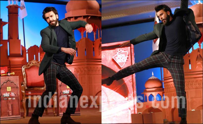 When Baba Ramdev defeated Ranveer Singh in a dance battle, see pics and ...