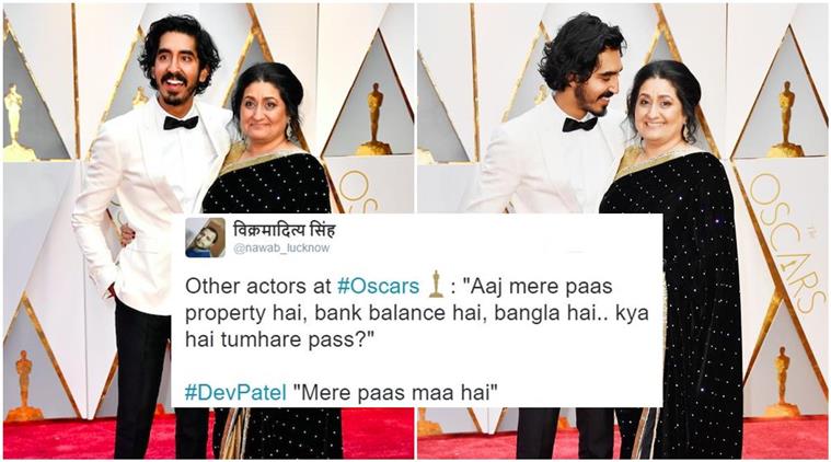 ‘Mere pass maa hai’: The Internet is in love with Dev Patel’s date at Oscars red carpet ...