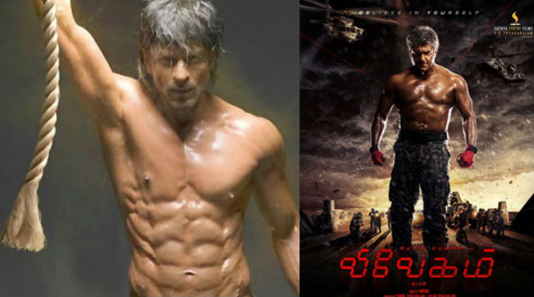 Ajith’s six-pack abs in Vivegam impress Shah Rukh Khan. Here’s what SRK ...