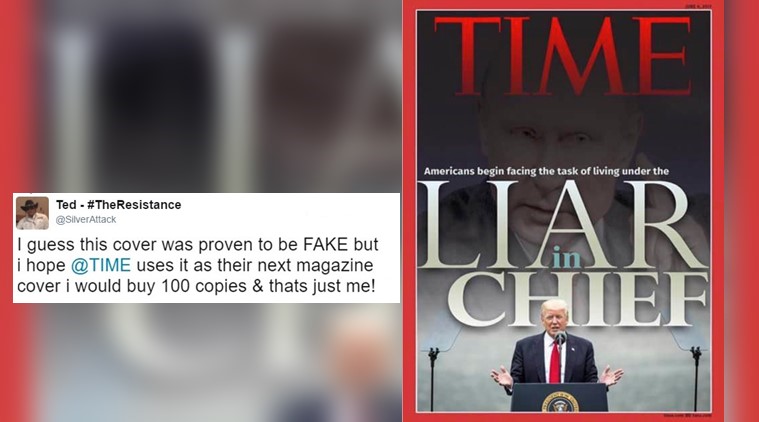 This fake TIME’s cover calling Trump ‘Liar-in-Chief’ is being hailed as ...