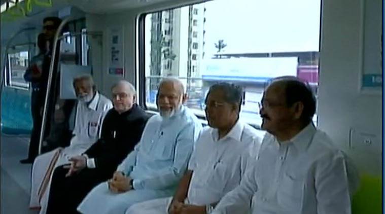 Kochi Metro inauguration highlights: PM Modi inaugurates rail service ...
