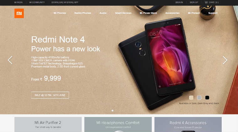 Xiaomi Redmi Note 4 sale on Flipkart, Mi.com at 12 PM today: Exclusive ...