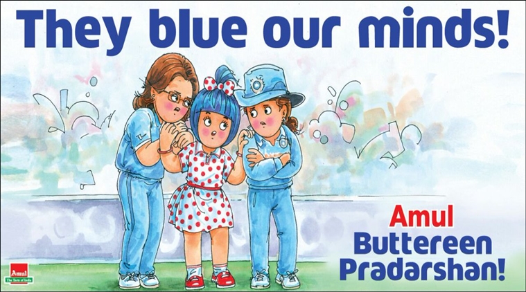 ‘They blue our minds’, Amul celebrates the spirit of Indian women ...