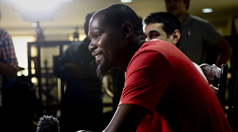 Kevin Durant’s India visit: MVP’s record training with kids, trip to ...