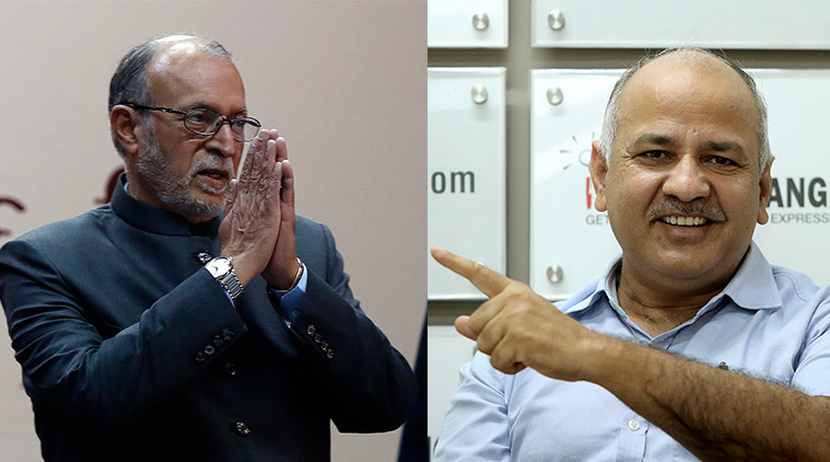 Delhi Deputy CM Manish Sisodia, L-G Anil Baijal spar over ‘report card’ | Delhi News - The ...
