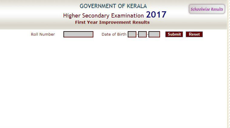 DHSE Kerala Plus One improvement exam result 2017: Download scores ...