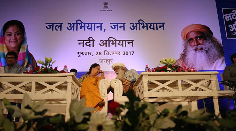 Sadhguru Jaggi Vasudev says save rivers