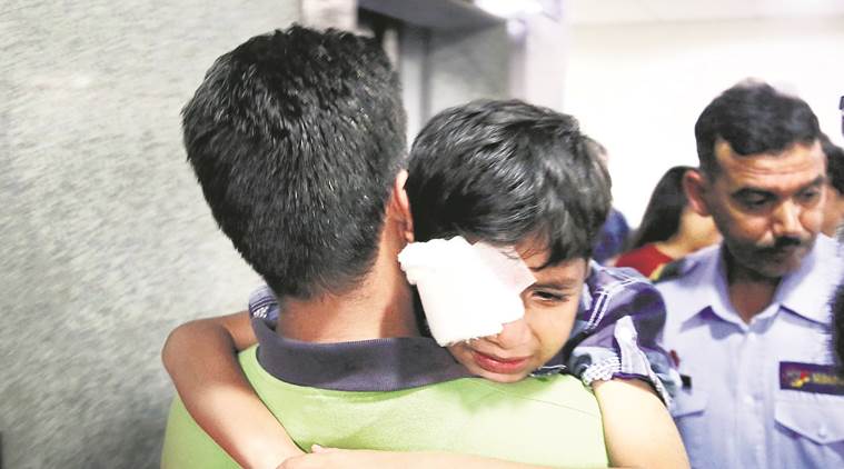 Hospitals in Chandigarh record 141 patients with cracker injuries ...