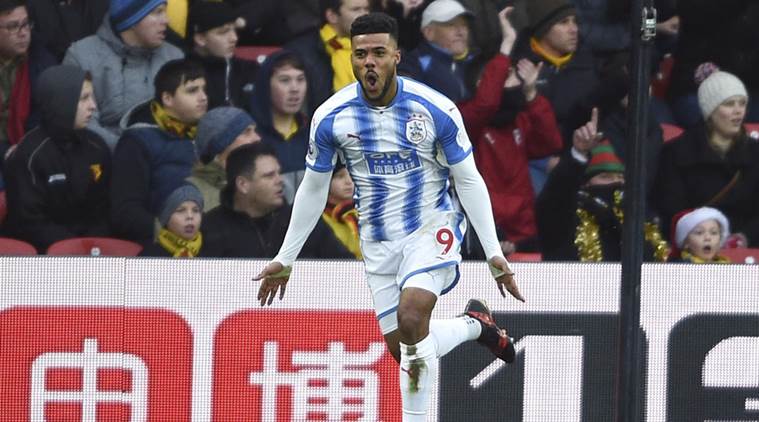 Huddersfield’s Elias Kachunga faces 12 weeks out with knee injury ...