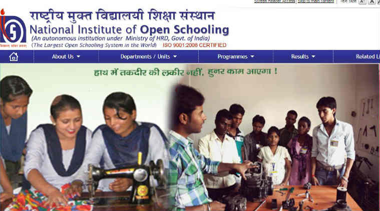 NIOS declares class 10 October exam results 2017 at nios.ac.in ...