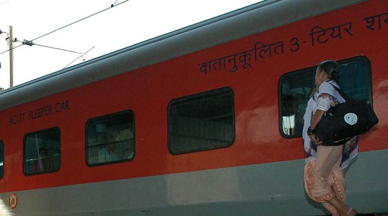 Rajdhani Express engine develops snag | India News - The Indian Express