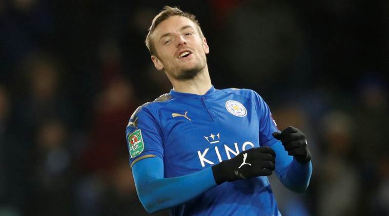 Manchester United’s Chris Smalling looking forward to Jamie Vardy ...