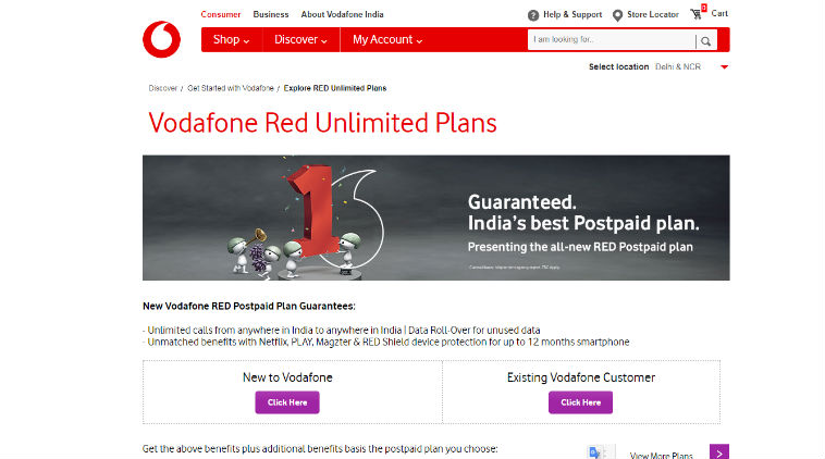 Airtel myInfinity postpaid plans vs Vodafone RED vs Jio vs Idea: The ...