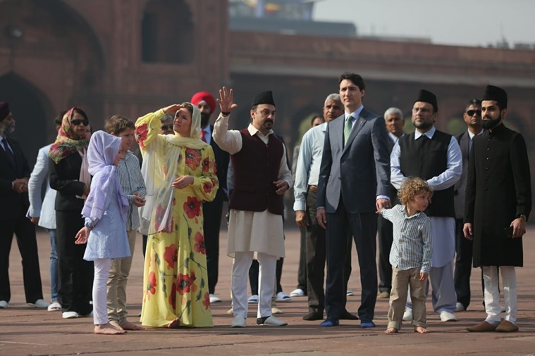 Justin Trudeau in India: Canada PM visits Golden Temple, Jama Masjid ...