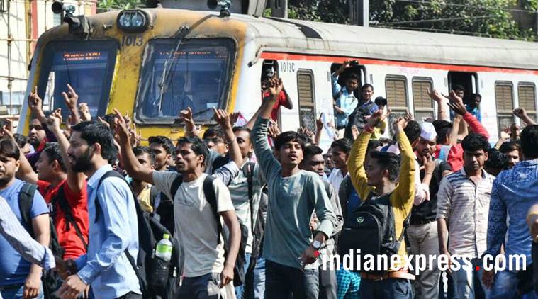Rail roko: GRP probes who instigated protesters | Mumbai News - The ...