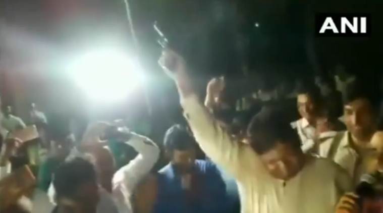 Watch | Katihar SP fires celebratory shots at his farewell, his central ...