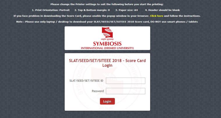 SET 2018 Result: Scorecard released at set-test.org, download now ...