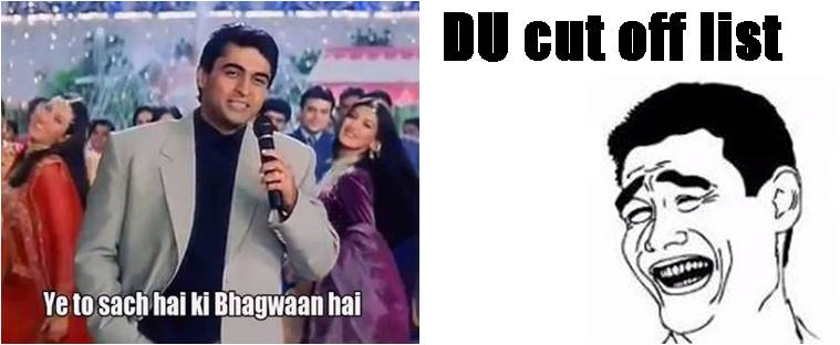 Did DU’s first cut-off list shock you? These memes might help you cheer ...