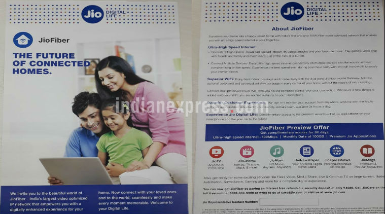 Reliance JioFiber launch in India: Images of router, details on speed ...