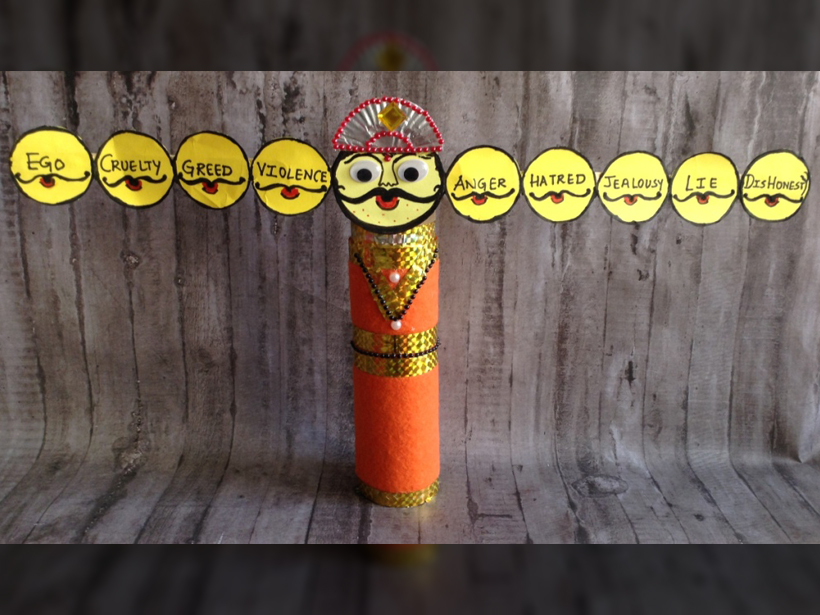 DIY Craft: Make a Ravana this Dussehra | Parenting News - The Indian ...