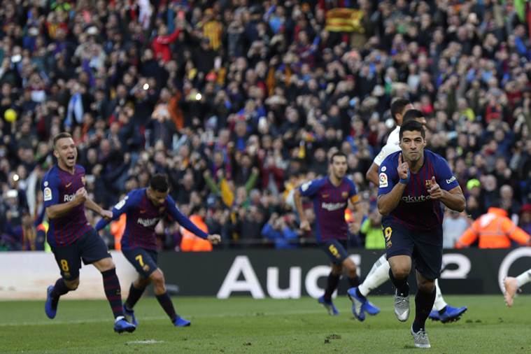 Luis Suarez scores hat-trick as Barcelona hand Real Madrid 5-1 hiding ...