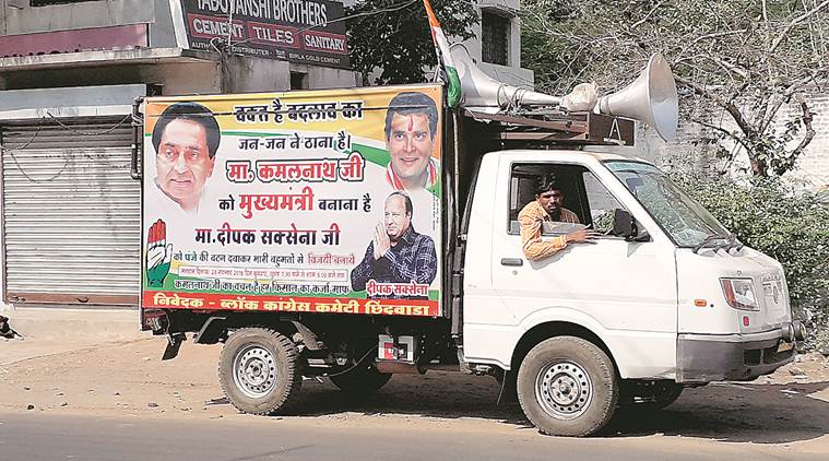 Congress’s election slogan in Chhindwara: Kamal Nath for Chief Minister ...