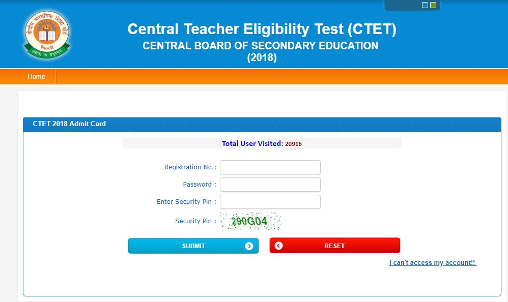 CBSE CTET admit card 2018 released: How to download at ctet.nic.in | Education News - The Indian ...