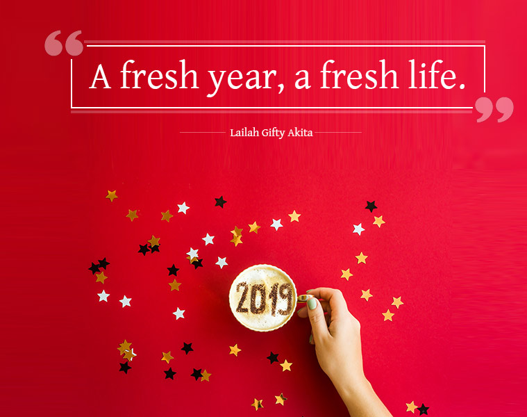 Happy New Year 2019 Resolution Quotes & Ideas: 10 New Year's resolution ...