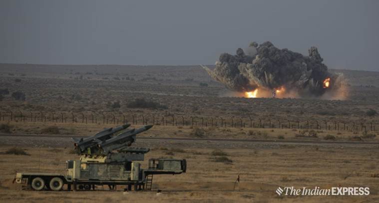 IAF carries out mega exercise at Pokhran | India News - The Indian Express