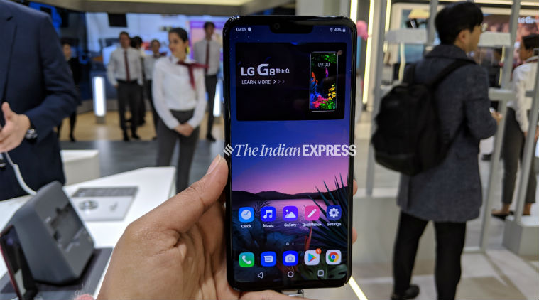 LG G8 ThinQ and 5G-ready LG V50 ThinQ launched at MWC 2019 | Technology News - The Indian Express