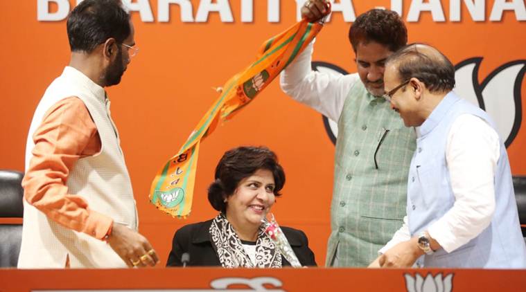 Paralympic medalist Deepa Malik joins BJP, praises PM Modi | Elections ...