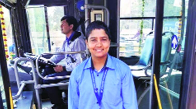 Meet the woman breaking gender stereotypes — on board a Gurgaon bus ...
