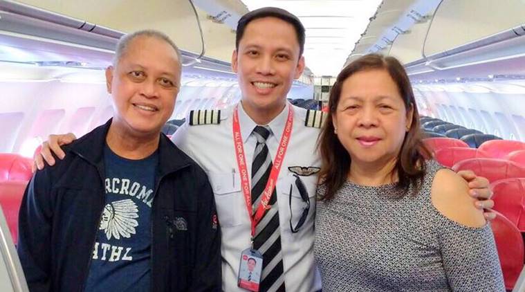 AirAsia pilot leaves parents emotional with his in-flight surprise ...
