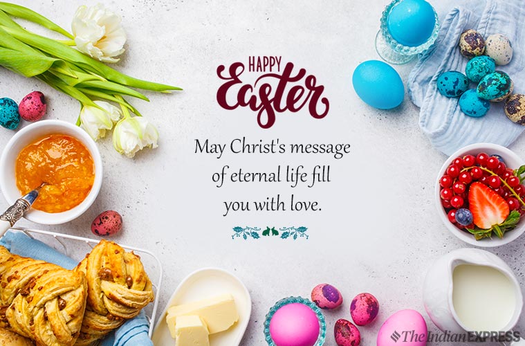 Happy Easter Sunday Wishes Images Download 2020: Easter Day Wishes ...